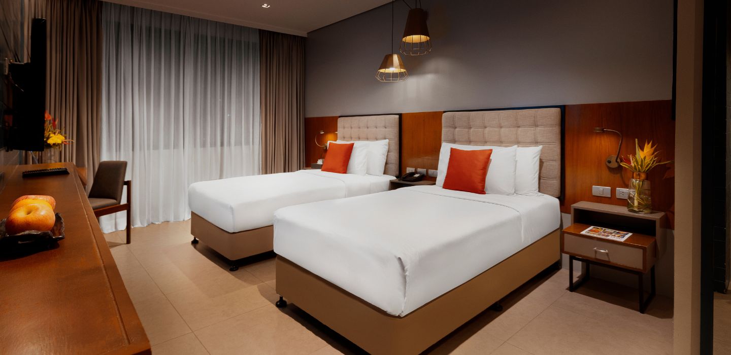 Summit Galleria Cebu Deluxe Twin | Summit Hotels and Resorts